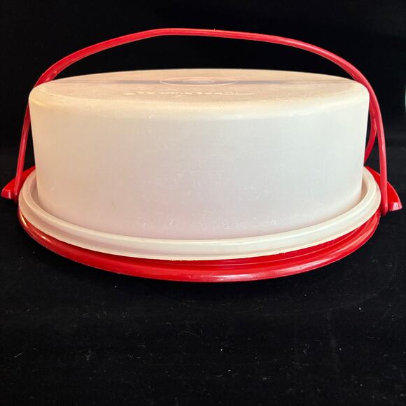 Tupperware | Kitchen | Tupperware Pie Taker Tote Carrier Keeper Cake ...